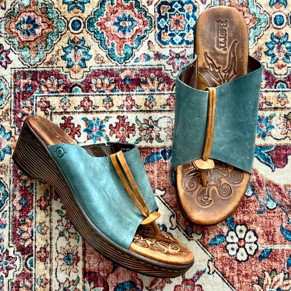 Born | Shoes | Born Bohemian Cottagecore Leather Whimsical Chunky ...